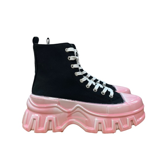 Mata Shoes | Shoes | Mata Shoes Throw It Up Pink High Top Converse ...